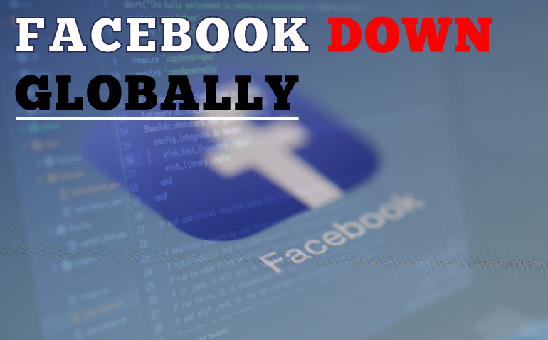 Facebook Down Globally - Protected Harbor Blogs